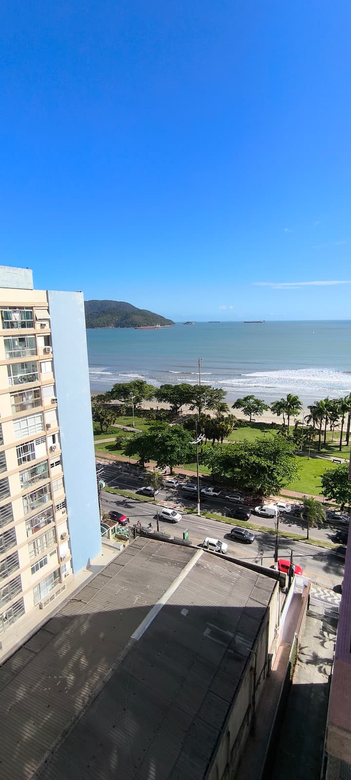 Panoramic Sea View & Private Parking - Santos