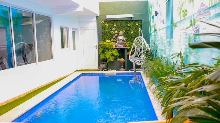 Guest House Com Piscina E Charme Tropical/luanda - Angola