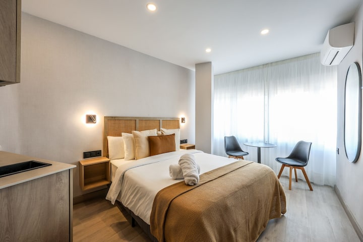 Habitación Doble Exterior Gran Via - Madrid