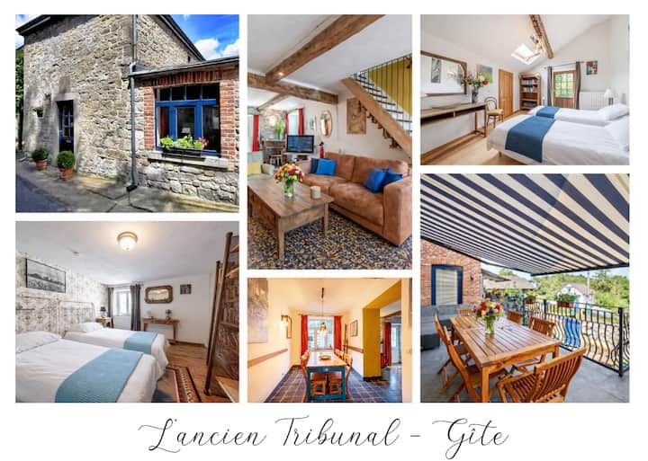 L'ancien Tribunal-gîte 7pers à Durbuy Au Calme - Hamoir