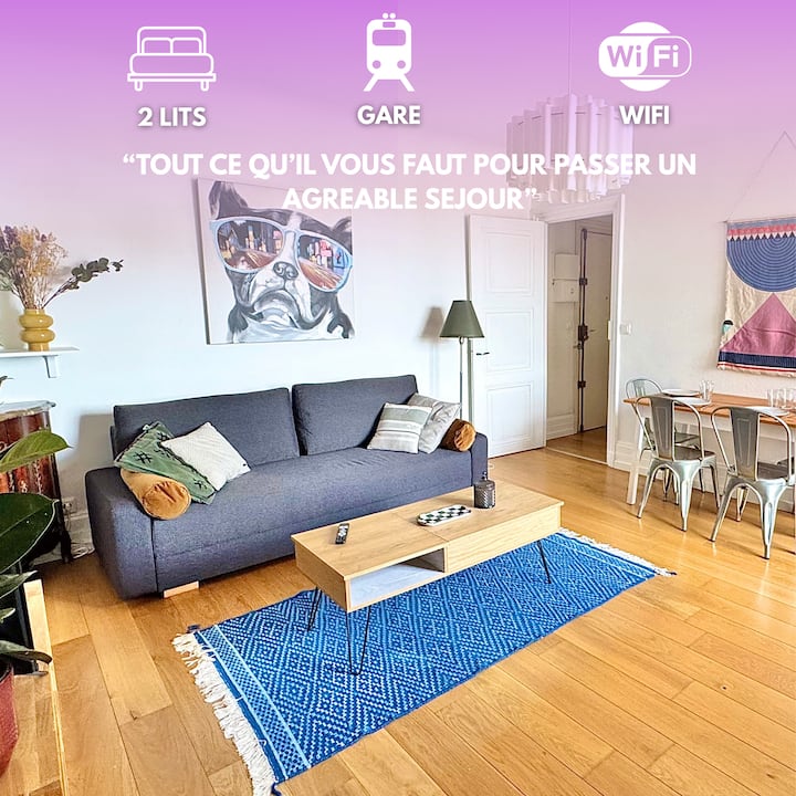 Lamartine – Charme & Histoire En Cœur De Ville - Gare d'Amiens