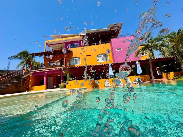 Bright Studio @Casanayita Private Patio And Bbq - La Cruz de Huanacaxtle