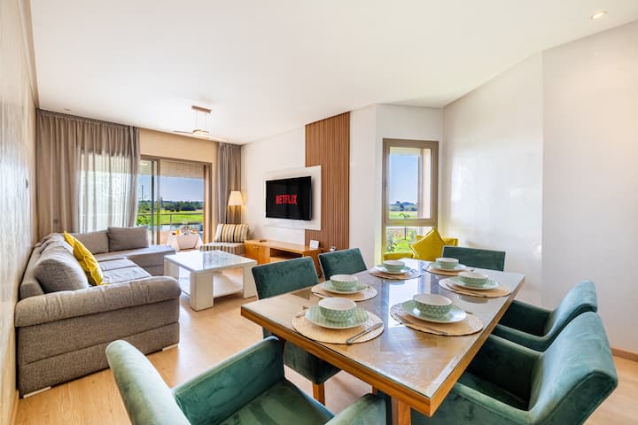 Appartement Prestigia Vue Panoramique Sur Le Golf - Marrakech