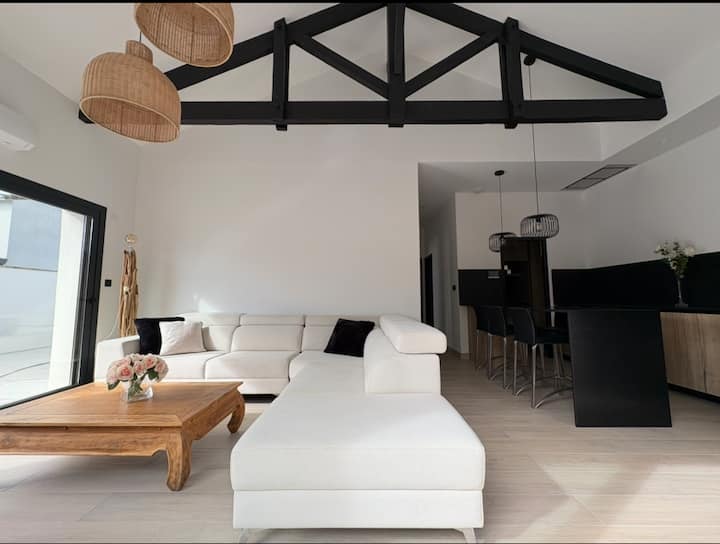 Charmante Maison Neuve Climatisée Proche Bordeaux - Mérignac