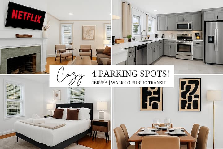 Cozy4br|parking|close To 
Boston Harvard Mit Tufts - Boston, MA