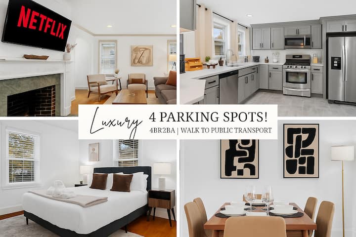 Cozy4br|parking|close To
Boston Harvard Mit Tufts - Somerville, MA