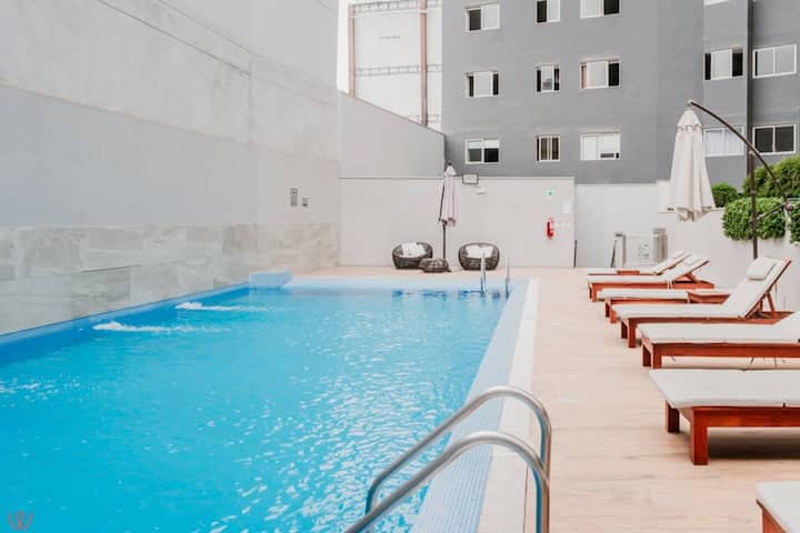 Loft Moderno Con Espectacular Vista Y Piscina - Lima