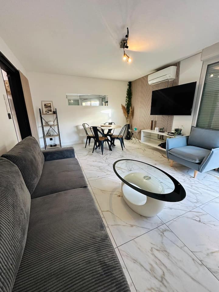 Bel Appartement T2 Avec Jardin - Blagnac