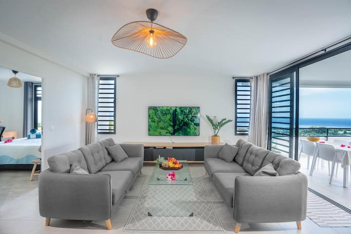 Escapade Vue Mer Et Piscine à 2 Mins De L’aéroport - French Polynesia