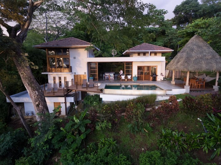 Oceanview Home W/ Pool Near Guiones, Fiber Wi-fi - Nosara