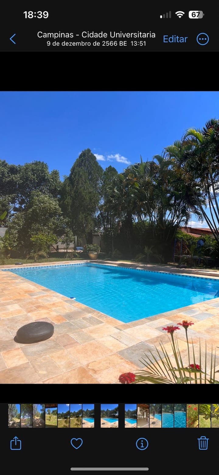 Casa Barão - Piscina, Sauna E Tranquilidade - Campinas