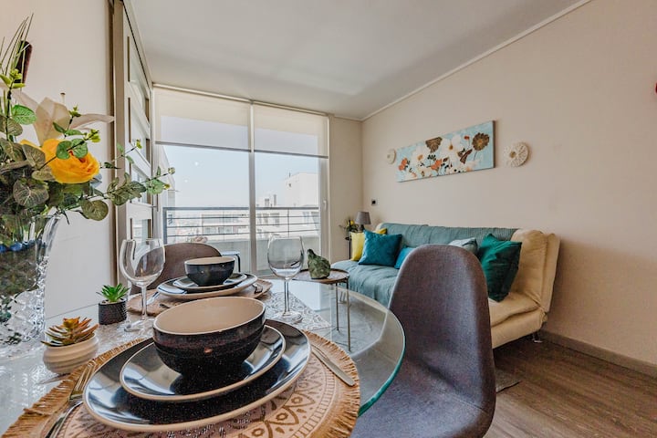 Confortable Depto. Cercano A Metro Y Barrio Italia - Chile