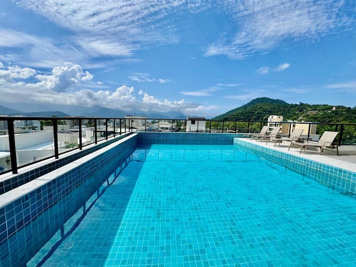 Studio Moderno Perto Da Praia Do Tenório - Ubatuba