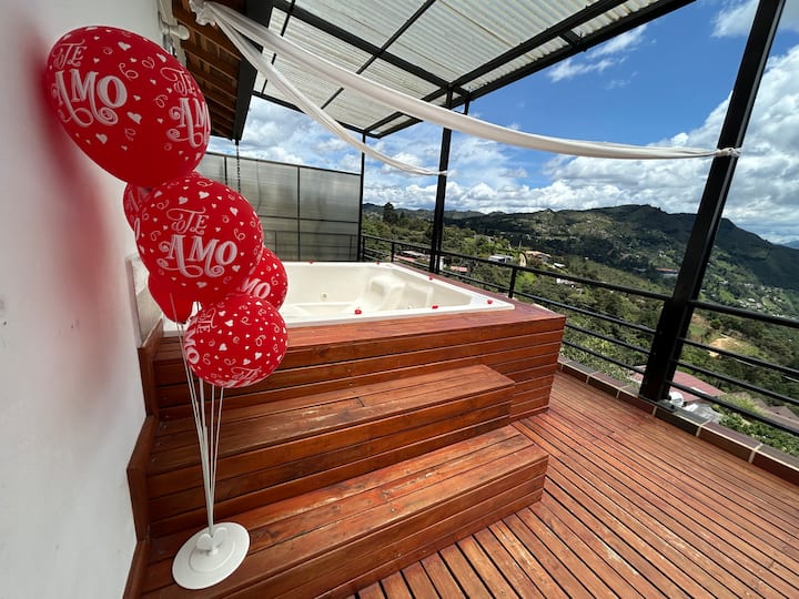 Mirador D Las Nubes Jacuzzi Gigante Y Vista 360 - Copacabana