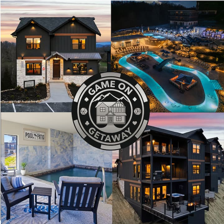 New Lux Mtn View+sauna+hot Tub+pool+ev+gym+theater - Sevierville, TN