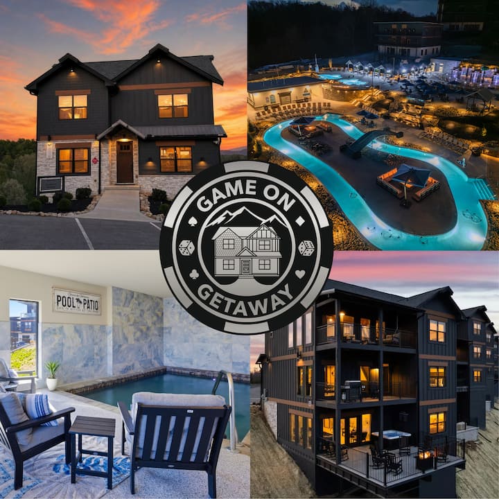 18 Guests | Sauna+indoor Pool+waterpark+mtn Views - Pigeon Forge, TN