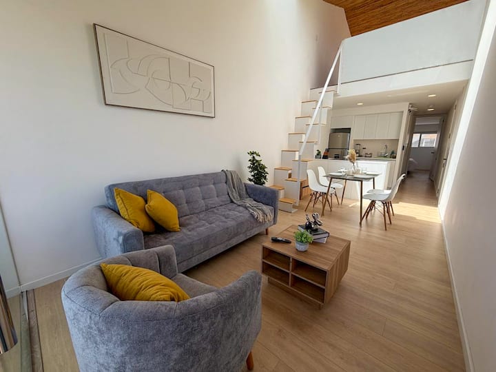 Loft Amplio 2hab · Centro Histórico · Terrazas - Cuenca