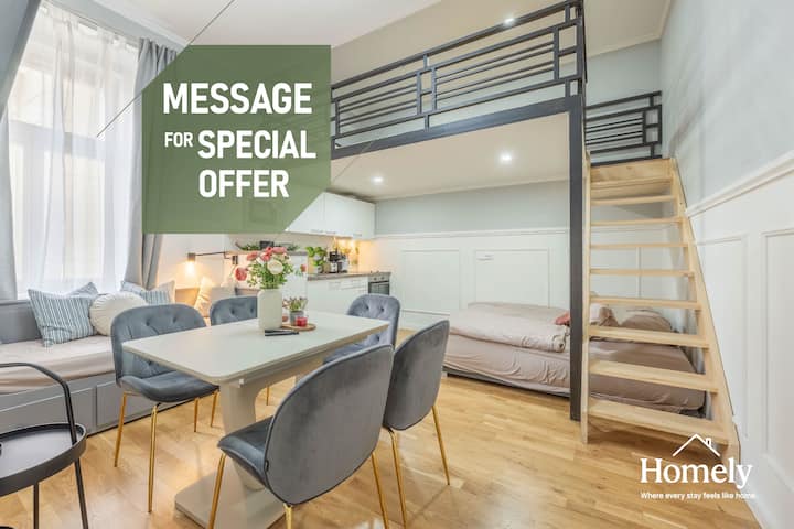 Prague 1|stylish 2 Br|lift|quiet|washer|netflix - Prague
