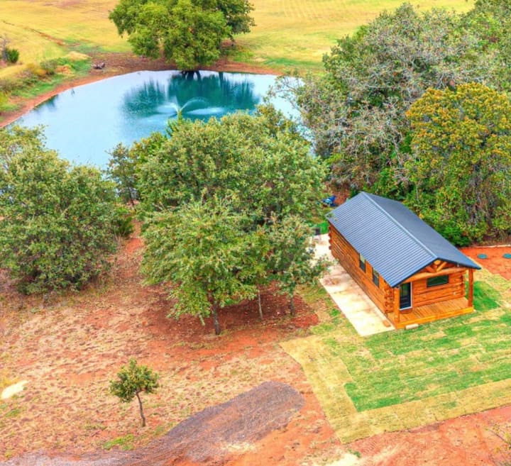 Secluded Log Cabin - Pond Views - Cozy Fire Pit - États-Unis