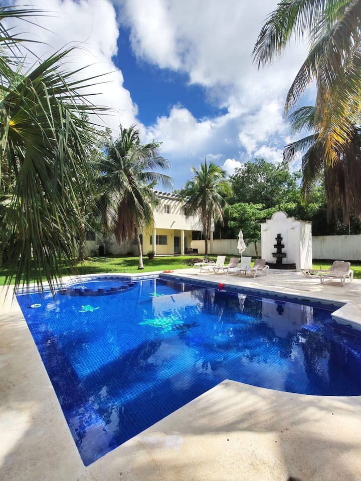 La Hacienda Lujo Alberca Asador Y Cenote Privado - Cancún