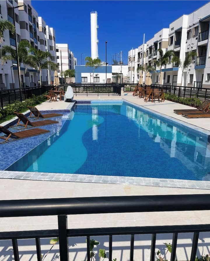 Apartamento Aconchegante 3 Min Da Praia De Carro - Recreio dos Bandeirantes