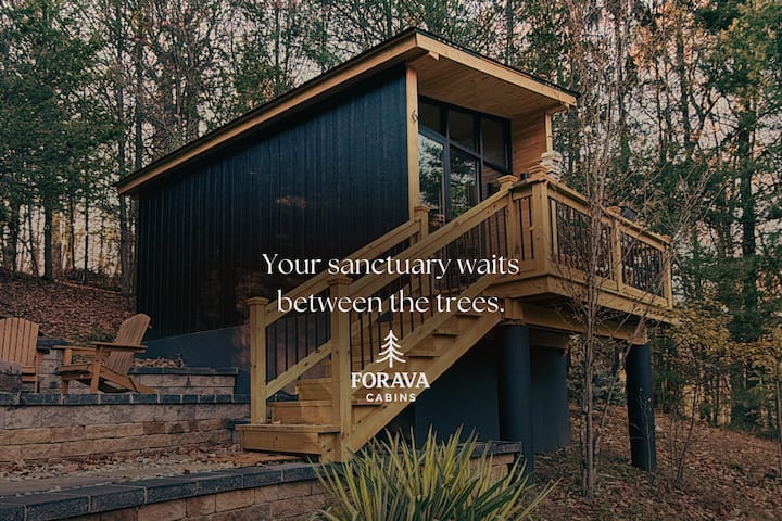 Forava Cabin • Tiny Home In The Woods + Sauna - New Jersey