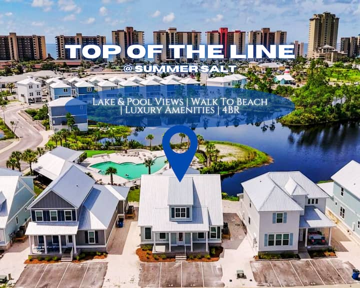 Water Views*pool*walk To Beach*luxury 4br Home - Orange Beach, AL