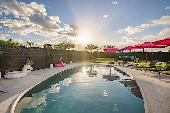 Oldtown Escape •Golf• Spa•social Yard• Game Lounge - Scottsdale, AZ