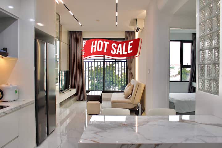 Picity 1br Getaway |Pool, Gym, Bbq & Green Park - Ciudad Ho Chi Minh