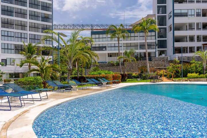 Depa Con Vista A La Bahia & Amenidades | Acapulco - Pie de la Cuesta