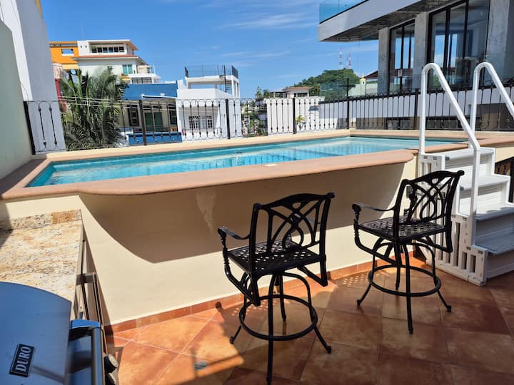 Private Villa With Heated Pool, 3 Bedrooms + Loft - Puerto Vallarta