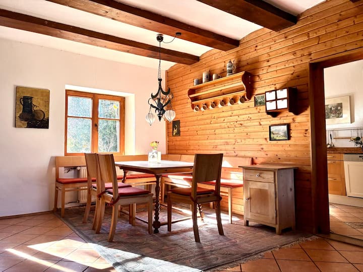 Großes Ferienhaus Mit Sauna Und Schwimmteich - Nesselwang