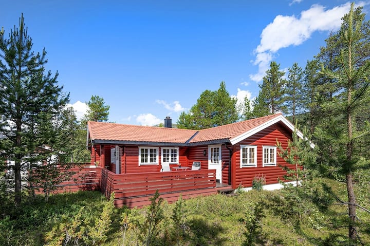 Cozy Cabin Near Ski Facilities - Lesjaskog