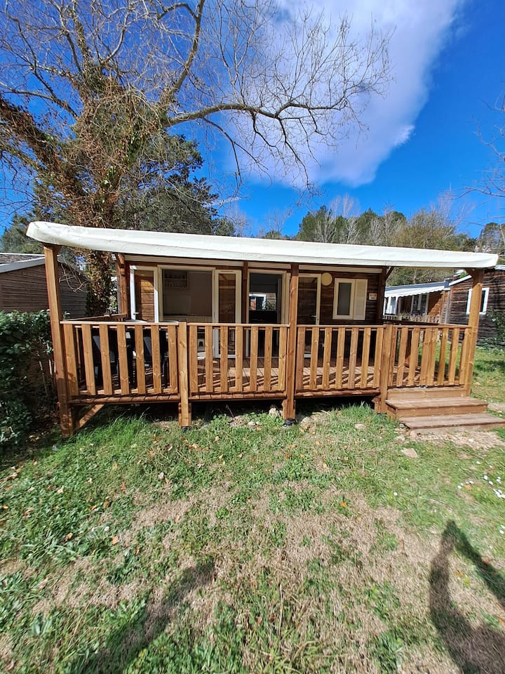 Mobilhome Cosy-club Enfant-piscine Chauffée - La Roquette-sur-Siagne