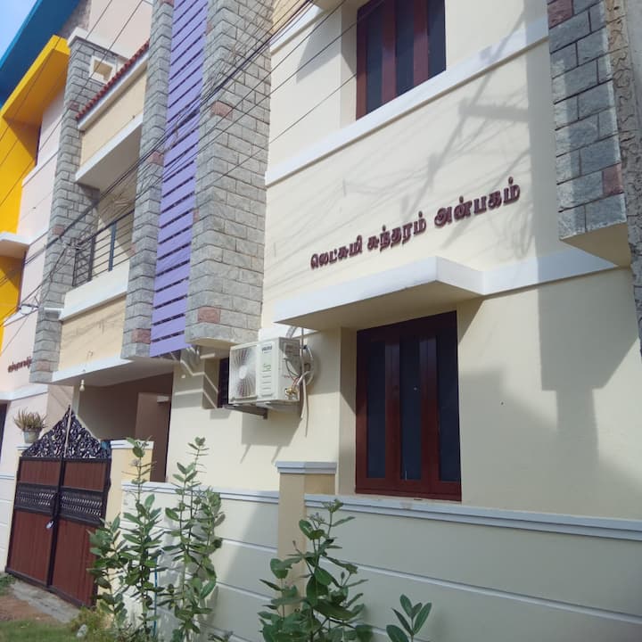 Peaceful 3br Stay Near Meenakshi Mission Hospital - Madurai