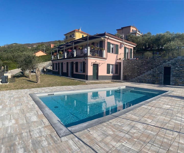 Villa Con Piscina Ca’du’ma’ Portofino View - Chiavari