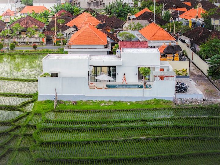 Rare 2br Canggu Designer Villa W/ Ricefield View - Canggu