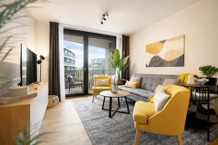 Design Apartment Elbblick | Küche | Parken | Wlan - Dresden