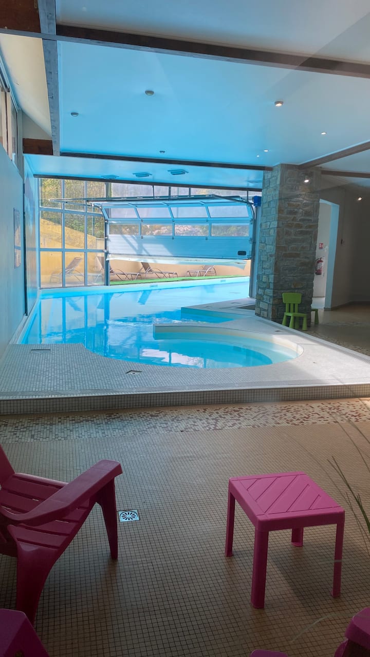 4 Pers Piscine Chauffee Ski Et Cures - Cauterets