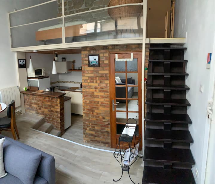 Charmant Ancien Atelier D’artiste (Bail Mobilité) - フランス パリ