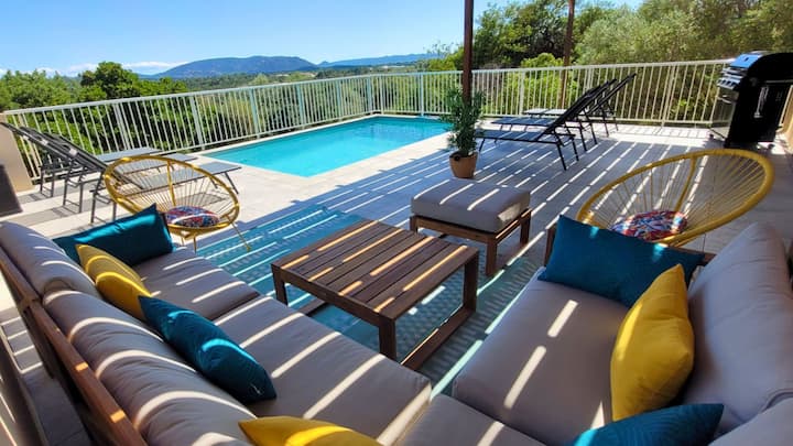 Chambre Lit Simple Dans Villa - Porto-Vecchio