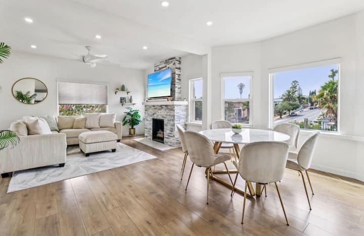 5bd, 3ba Modern Luxury Home W/yard In Center Of Sd - San Diego