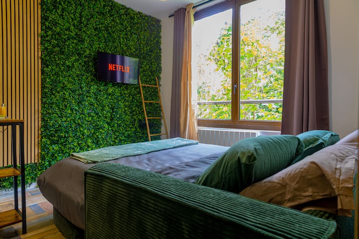 Centre-ville & Cathédrale à Pied • Studio Moderne - Parc Saint Paul