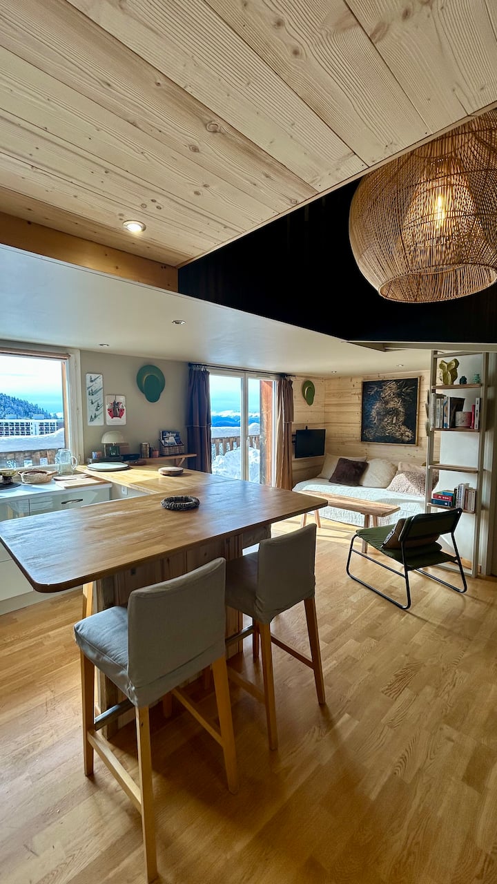 Duplex à 50 M Des Pistes, Rénové. - Chamrousse