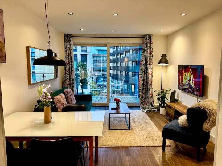 Cherry Tree - Stylish 1-bed By Cambridge Station - Cambridge