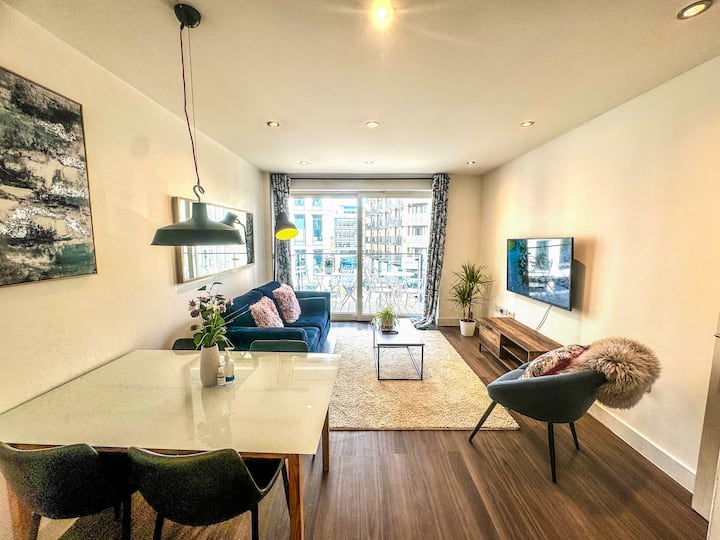 Cherry Tree - Stylish 1-bed By Cambridge Station - Cambridge