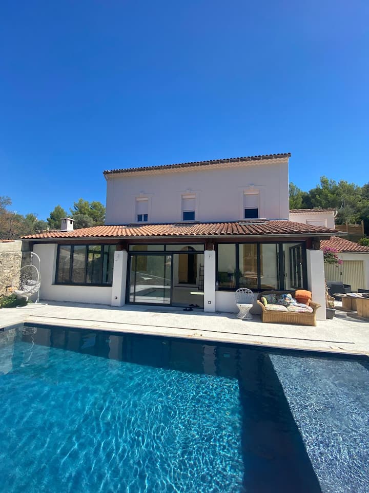 Maison Du Xviie Avec Piscine à 15 Min Des Plages - La Valette-du-Var