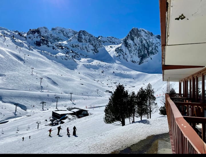 Studio Ski Aux Pieds Au Pied Des Pistes La Mongie - La Mongie