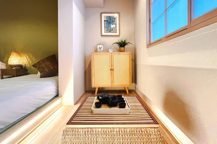 和の家· 松鹤 | 独栋日式别墅，步行至地铁站，2站到难波，3间卧室最多可以住6个人！ - Japan