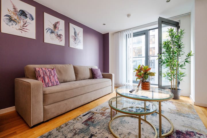 Modern 2br: Work Or Stay + Free Parking - Liverpool